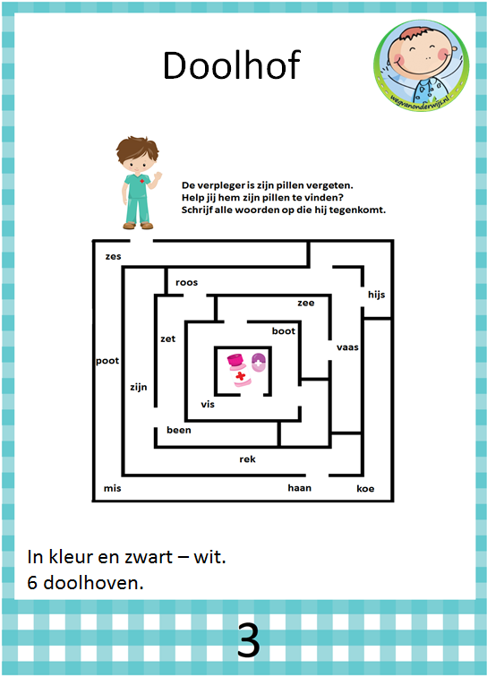 Lezen met kernen - Weg van onderwijs